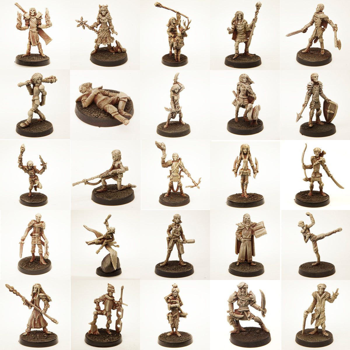 37 Piece Elven Set — Stonehaven Miniatures