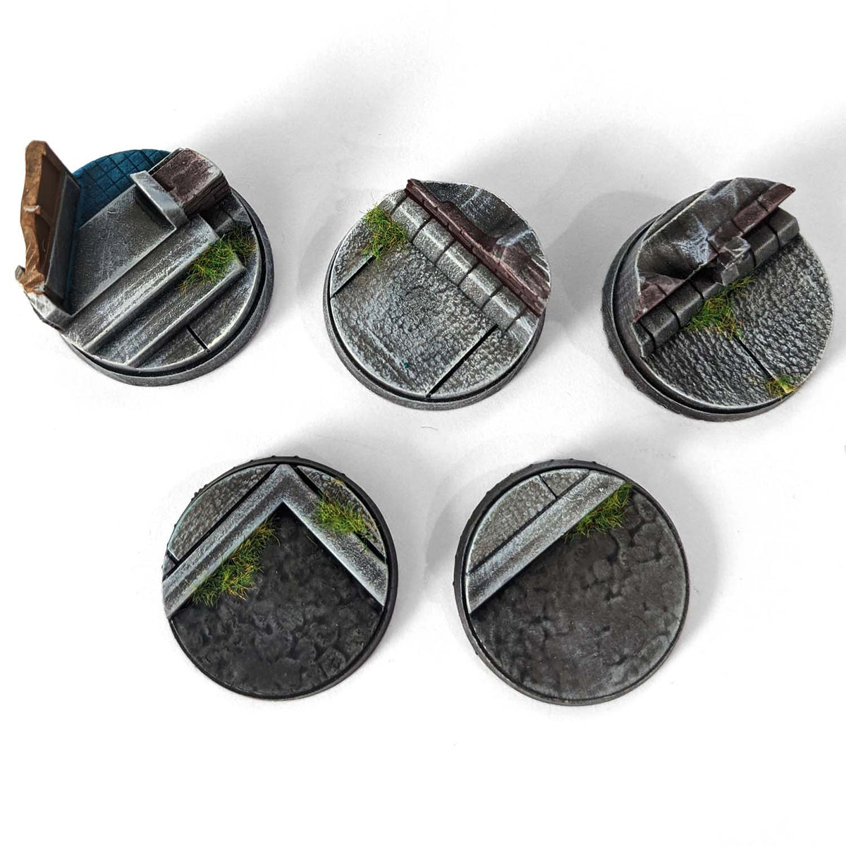 32mm City Street Scenic Bases — Stonehaven Miniatures