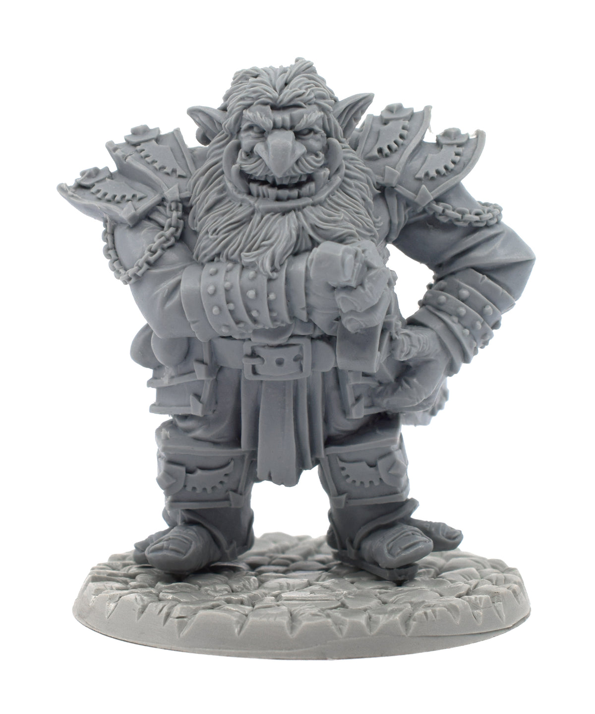 Troll Captain, 90mm — Stonehaven Miniatures